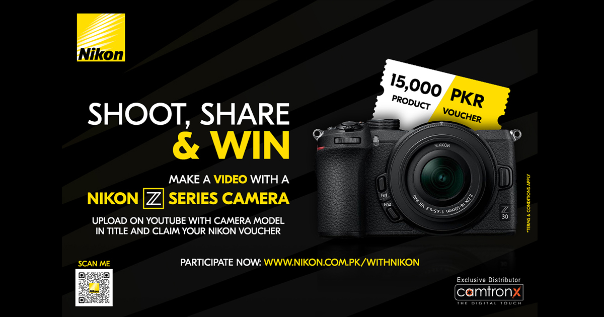Shoot, Share & Win - Nikon Thrilling Mirrorless Camera offer